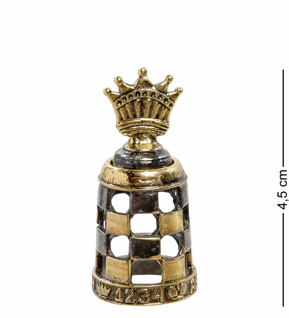 Наперсток 'Шахматы Ферзь' (латунь)