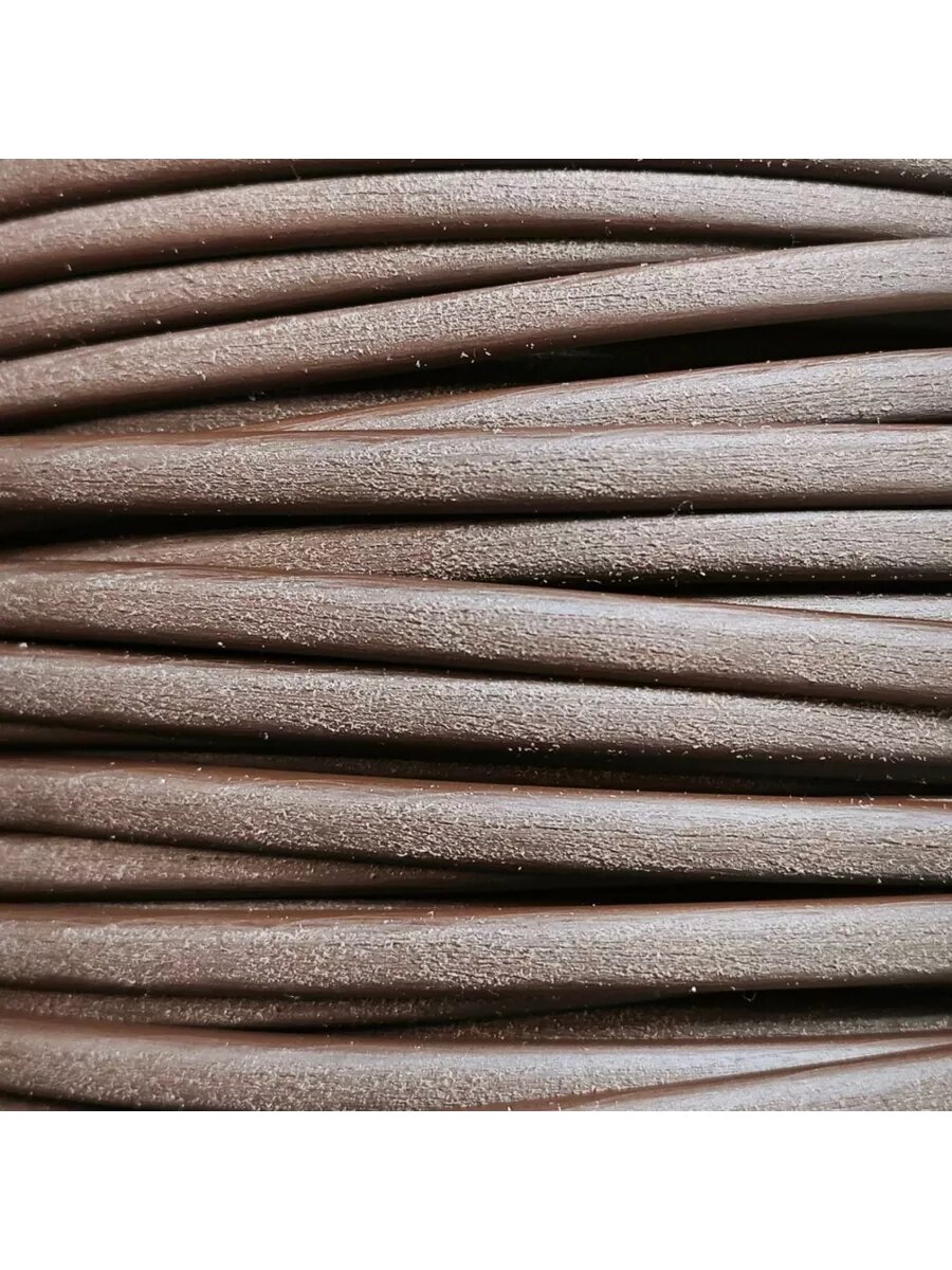 Искусственный ротанг для плетения, полутрубка 6 мм