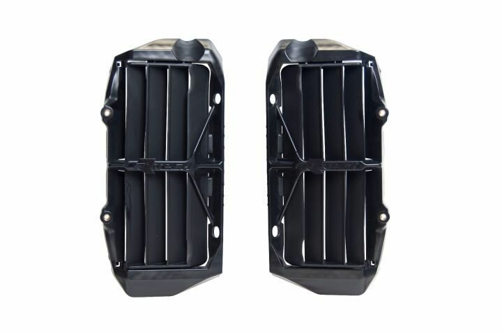 Решетка радиатора увеличенная Rtech R-GRKTMNR0019 для KTM SX/SXF/TC/FC 19-21, EXC/EXCF/TE/FE 20-21 черная для мотоцикла