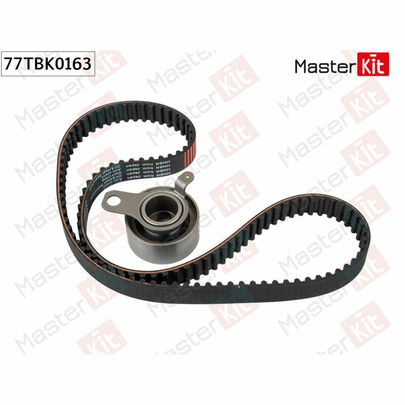 Комплект ремня ГРМ для а/м TOYOTA Corolla, Carina, Avensis, MASTERKIT 77TBK0163