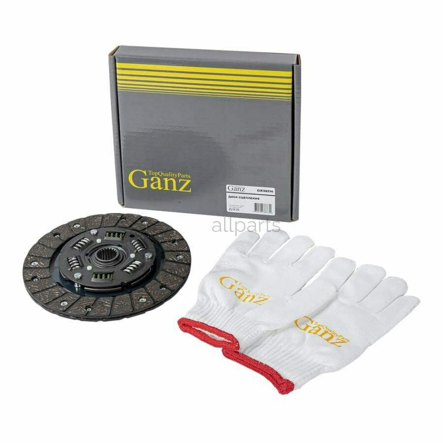 GANZ GIE36214 Диск сцепления для ВАЗ-2108-2115 GANZ GIE36214