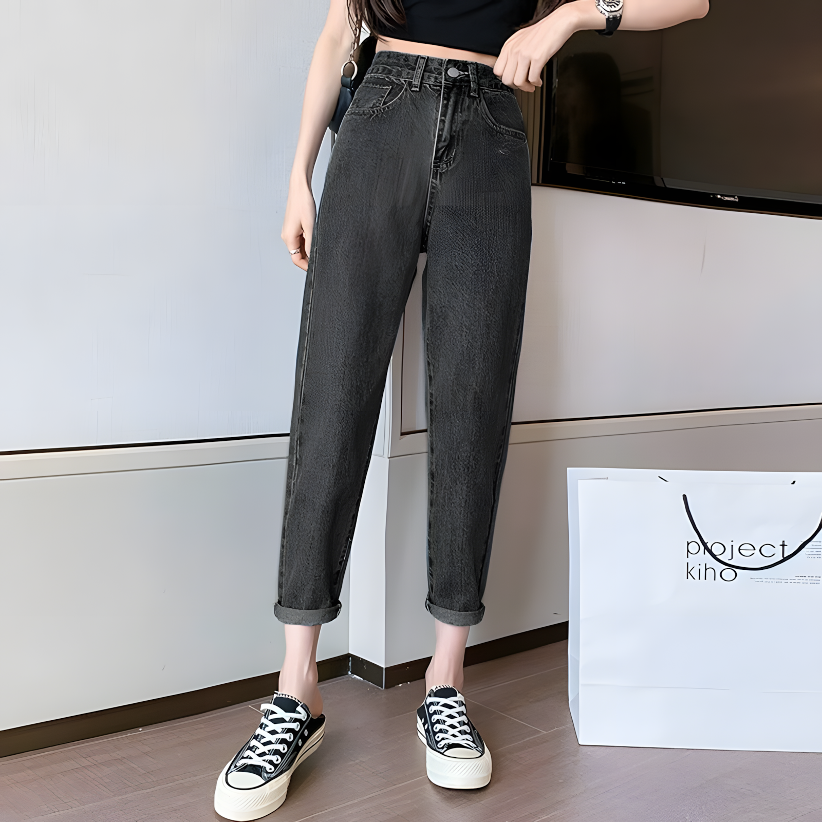 Джинсы бойфренды