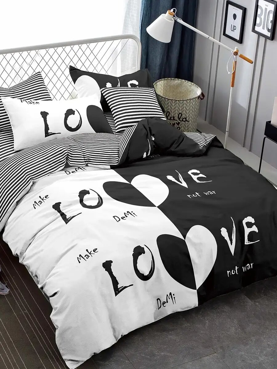 Постельное белье 2 спальное наволочки 50х70 Dream Fly