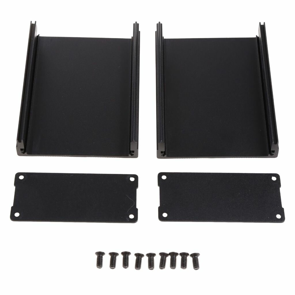 Алюминиевый корпус усилителя мощности / печатной платы алюминиевая коробка источника питания прибора технические характеристики