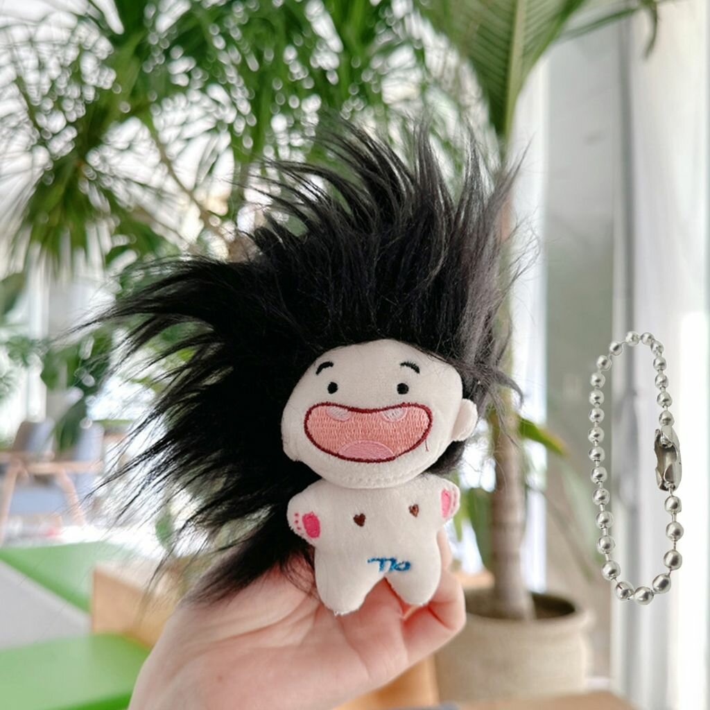 12-цветный брелок-игрушка Беззубик, Черный