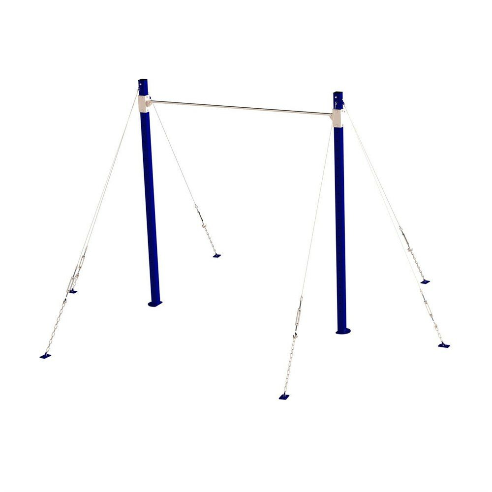 ZAVODSPORTA Перекладина гимнастическая (на растяжках, с быстрой регулировкой высоты) ZAVODSPORTA Синий