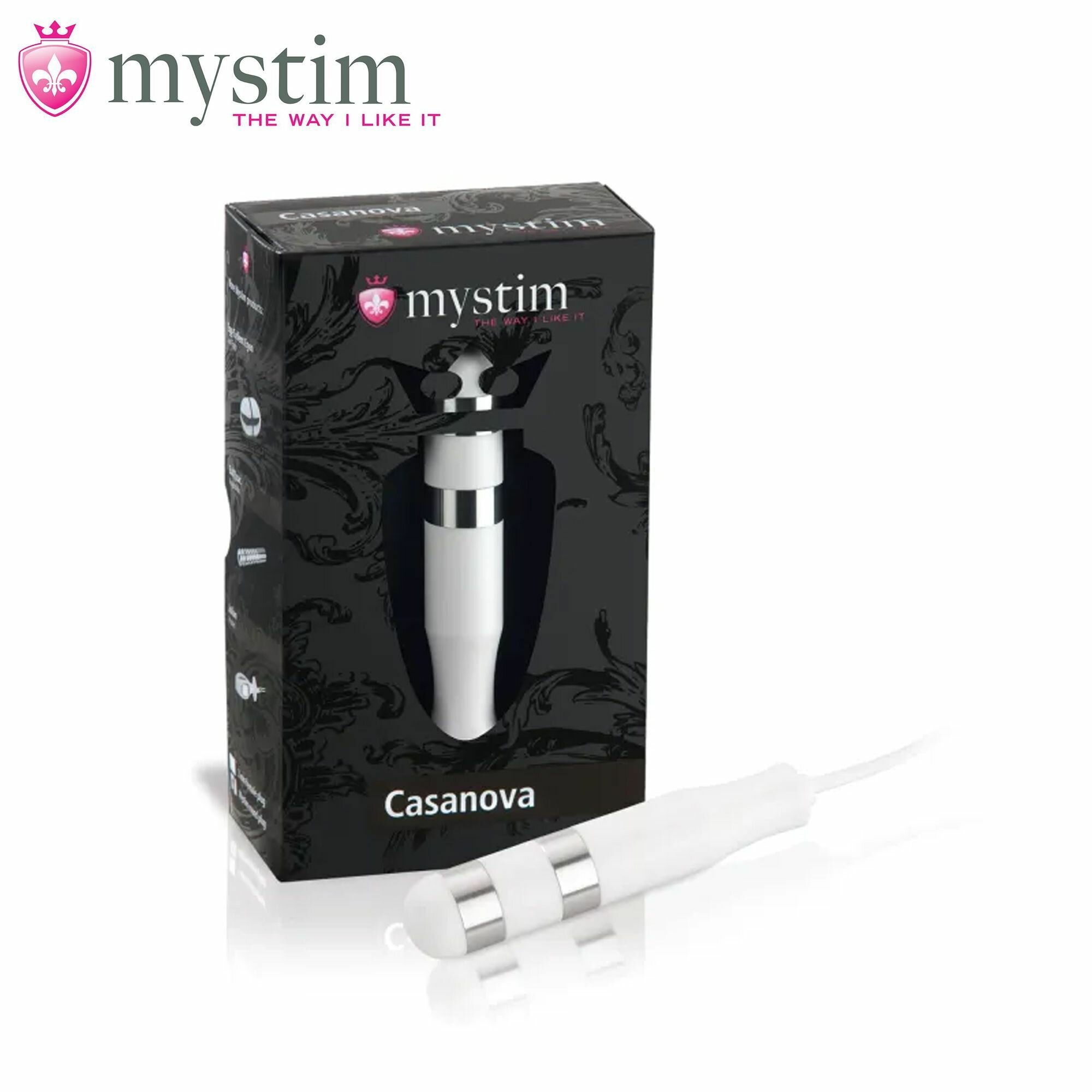 Аксессуар для вагинальной электростимуляции Mystim Kazanova, белый