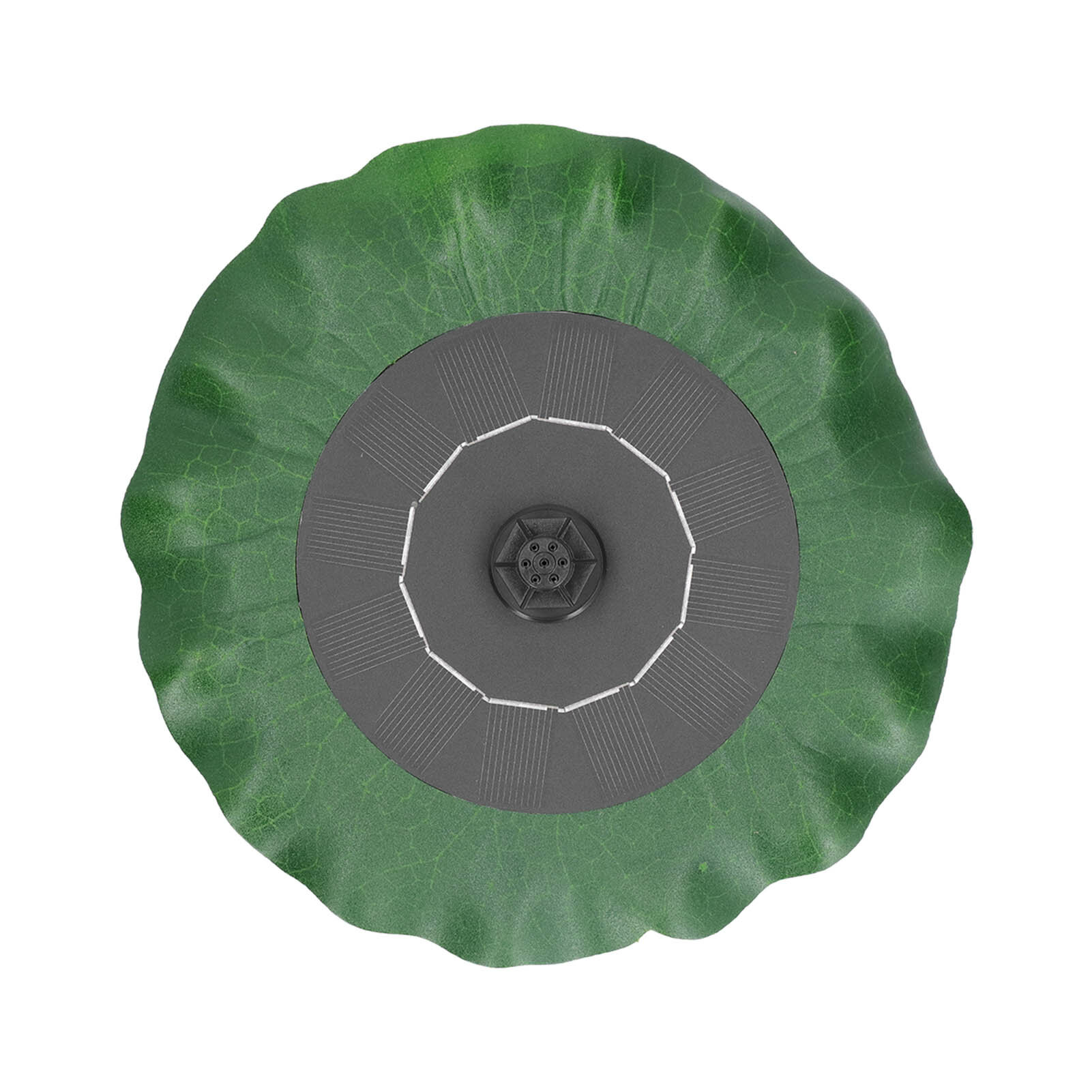 Плавающий фонтан с листьями лотоса, защита от низкой воды, плавающий солнечный фонтан из АБС-пластика с 8 насадками для сада