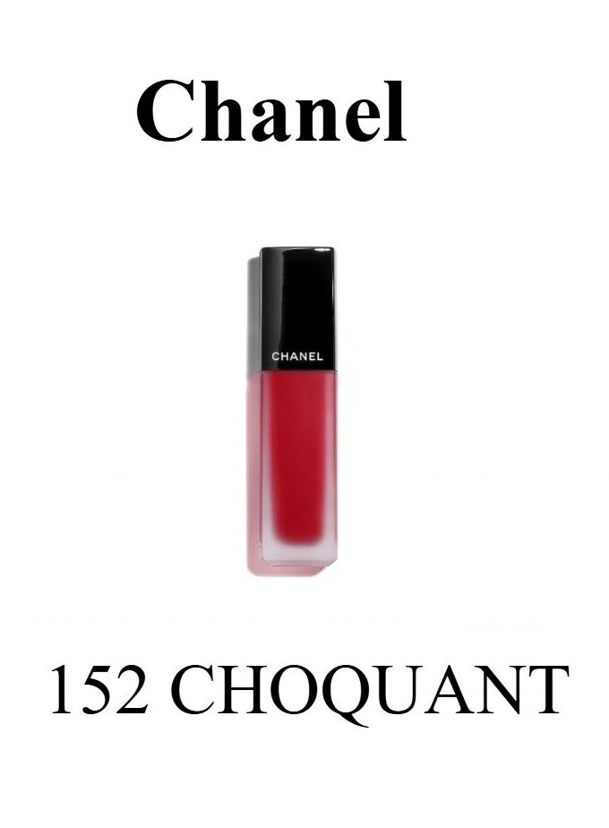 Chanel 152 CHOQUANT Rouge Allure Ink Жидкая матовая помада для губ