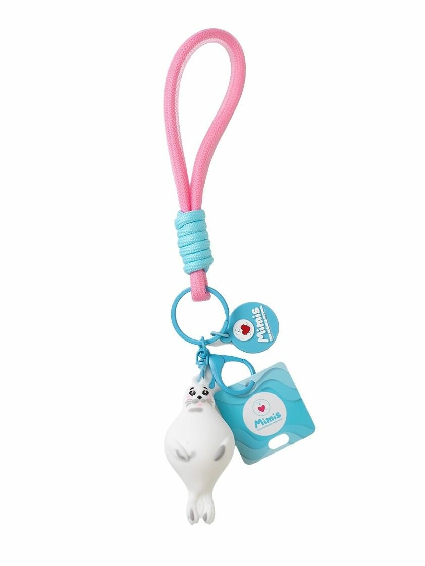 Брелок Mimis Нерпа силиконоввый арт. Mi276