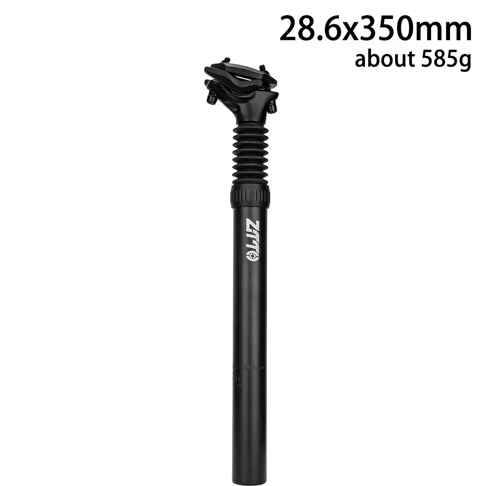 Подседельный штырь ZTTO MTB амортизатор черный 28.6x350mm
