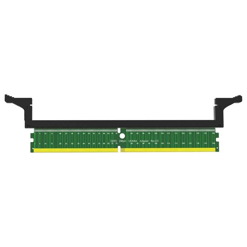 Адаптеры DDR5 UDIMM 288Pin к Слоту SO DDR5 Тестируют Карту Защиты с Длинными Защелками