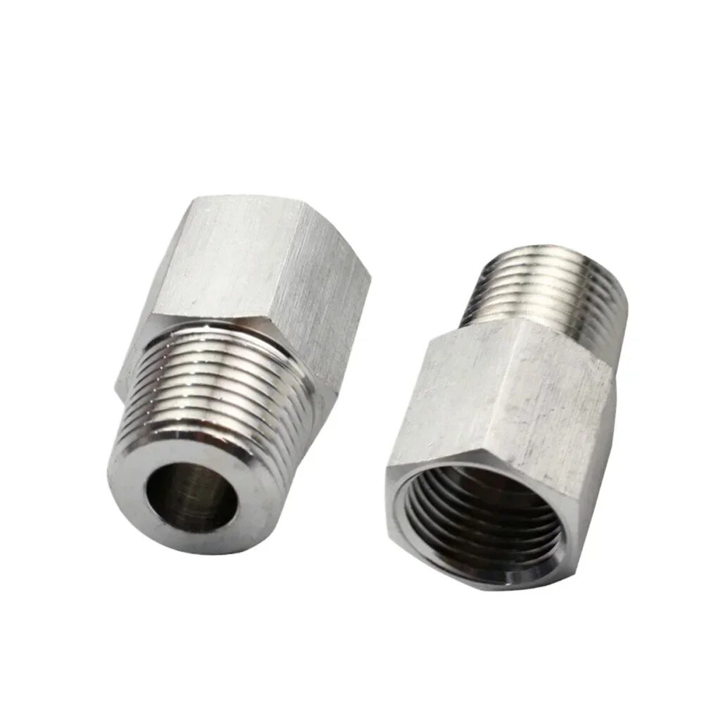 Редукторная втулка из нержавеющей стали M10 M14 M20 1/8" 1/4" 3/8" M20x1.5mm Male, 1l2 BSPP Female