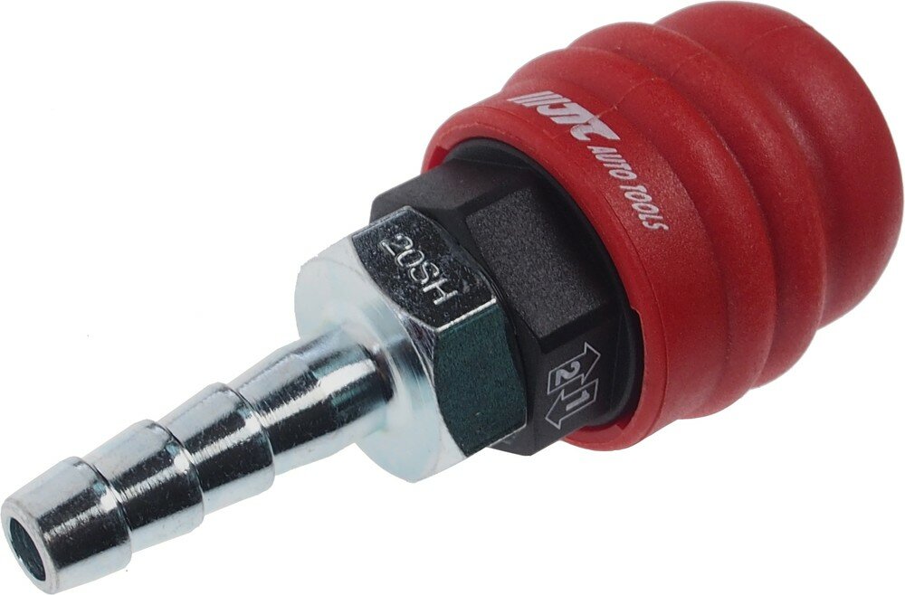 Переходник для компрессора JTC JTC-C20SHA Universal 1/4" быстросъемный штуцер "елочка" 9 мм двухрежимный