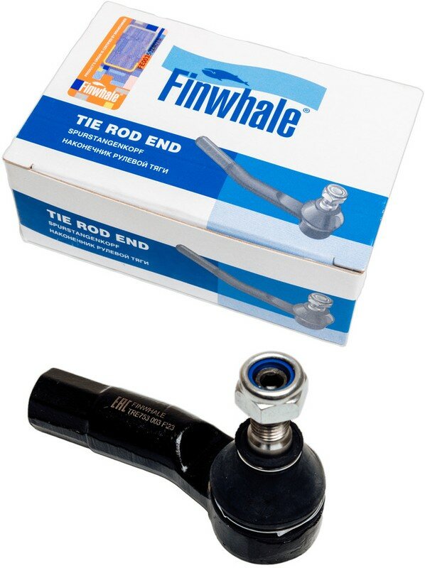 Наконечник рулевой левый FINWHALE TRE753 Audi A3, Q3, Skoda Octavia, Vw Caddy, Golf 5, Jetta, Passat, Touran, Tiguan 03->