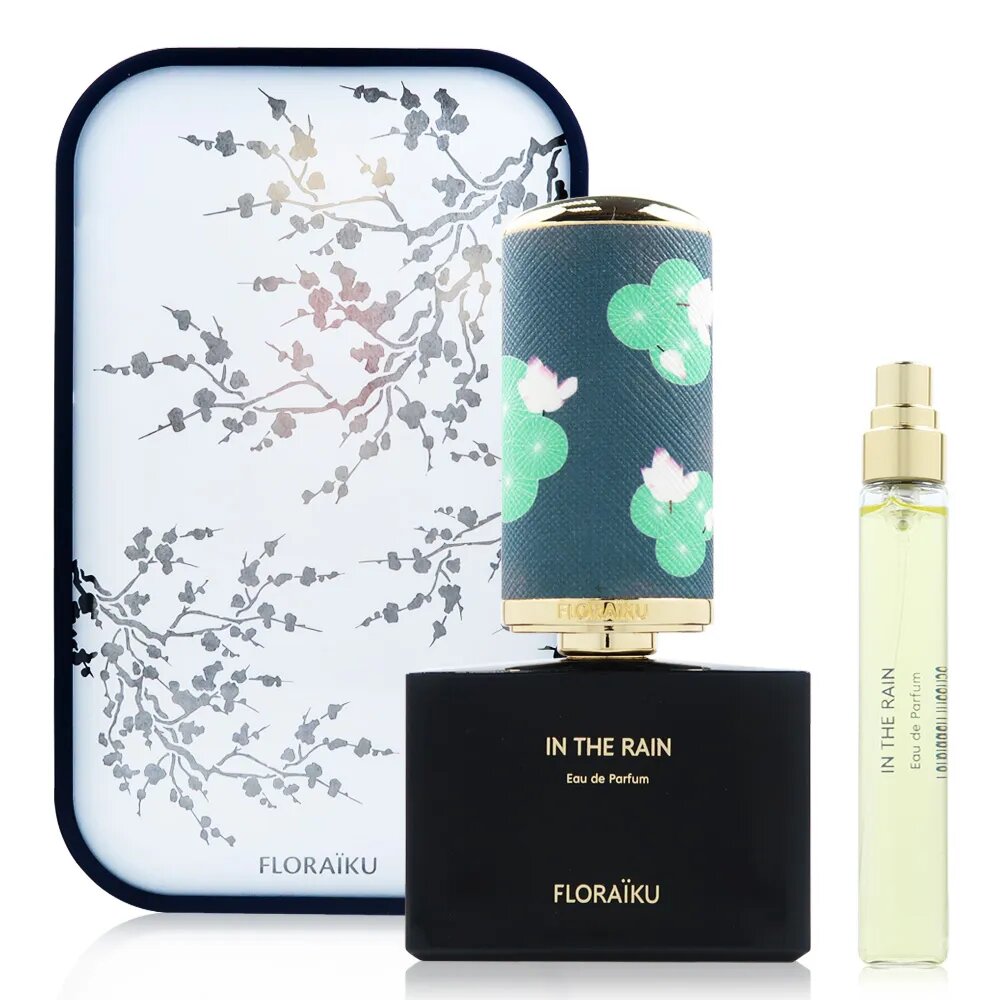 Floraiku In The Rain парфюмерная вода 60 мл, набор (п/вода 50 мл + п/вода 10 мл), аромат унисекс