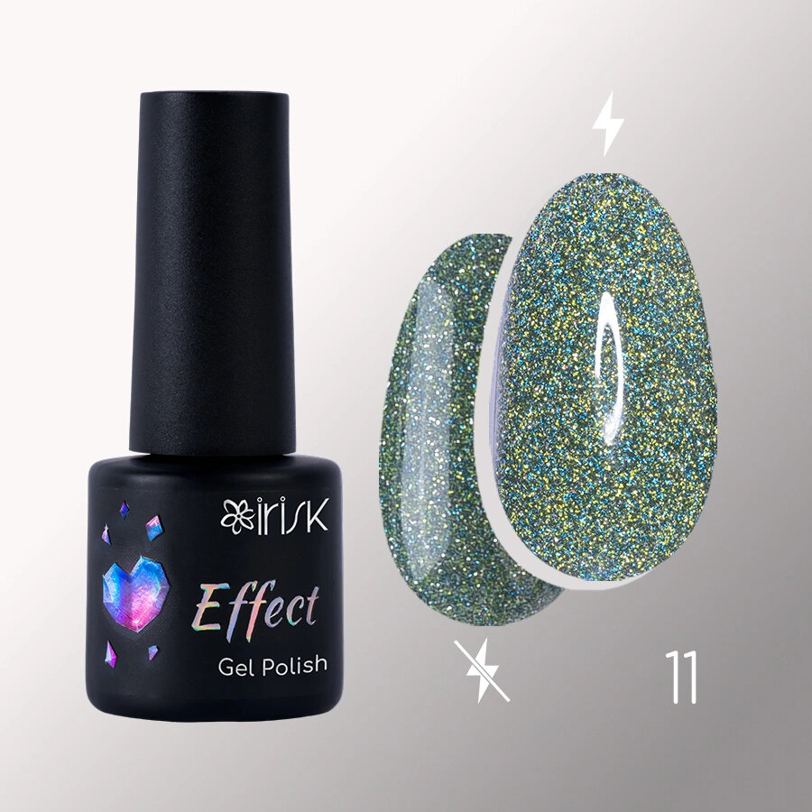 IRISK, Гель-лак с эффектами Effect Gel Polish №11, 5мл