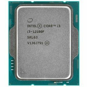 Процессор Intel Core i3 12100F, LGA 1700, OEM