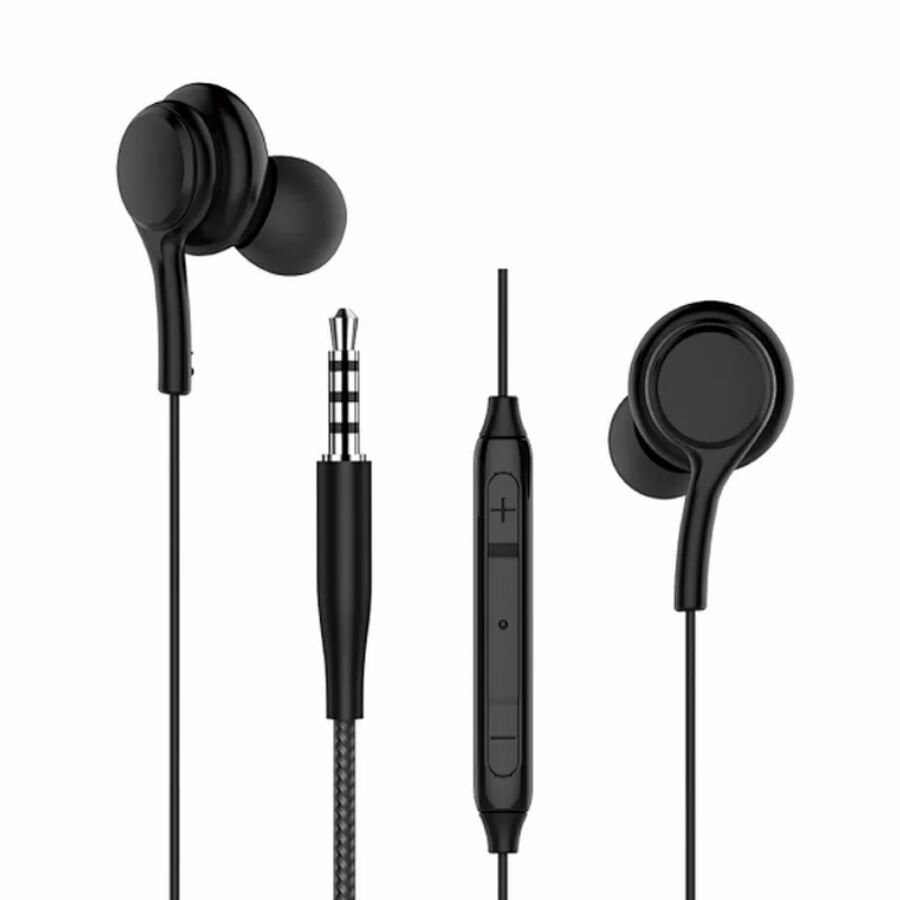 Проводные наушники с микрофоном WiWU EB310 Black