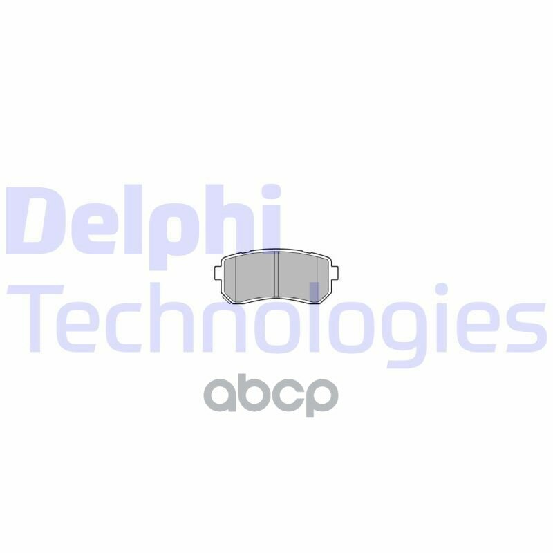 Колодки тормозные Delphi арт. LP3576