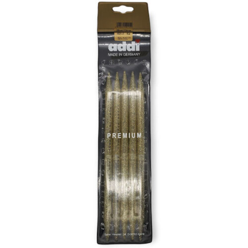 Спицы, чулочные, пластик, N12, 25 см, 5 спиц на блистере