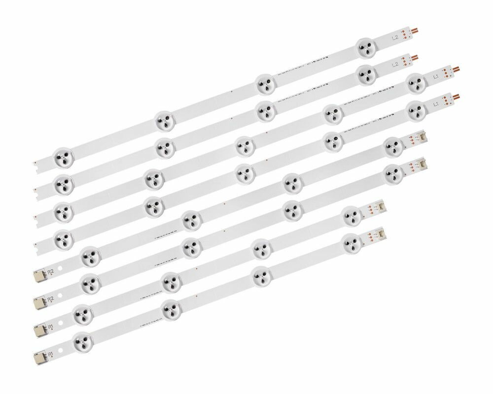 Подсветка MyPads для LG 37LN541U, 37LN540V, 37LA620V, 37LN5405 / 37" 3V 8/9 led (комплект 8 шт) 735mm L+R (2L1+2R1+2L2+2R2)