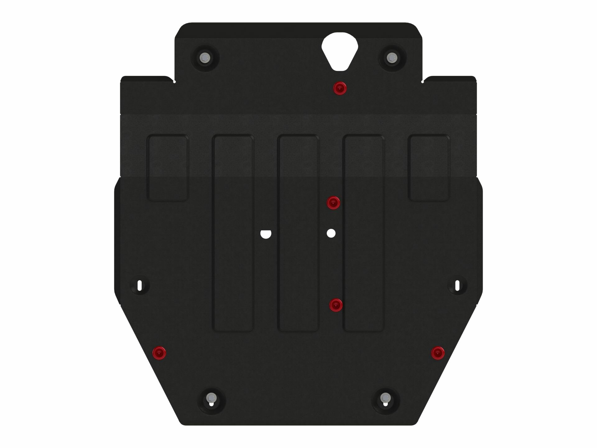Защита для картера и КПП MITSUBISHI Delica MITSUBISHI Delica 2007-2019 2,3DAT4wd Универсальный штамп сталь 2,5 мм АРТ. 5261