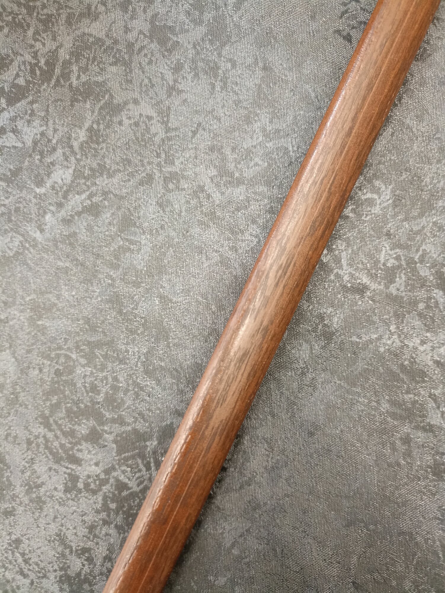 Угол внутренний, округлый ПВХ ( штапик), 14*14 мм, 1,35м, Каштан, 10 шт.