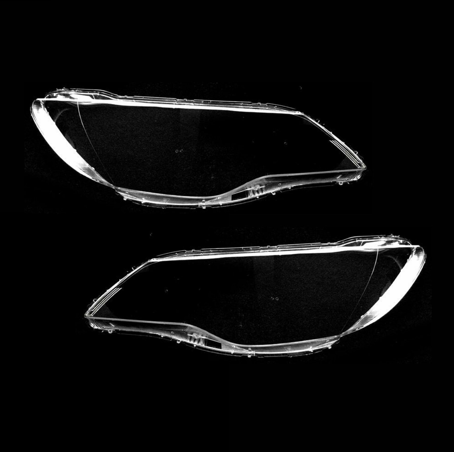 Стекла для фар HONDA Civic 8 4D 2005-2011 (Комплект 2шт), стекла фар для Хонда Цивик 8