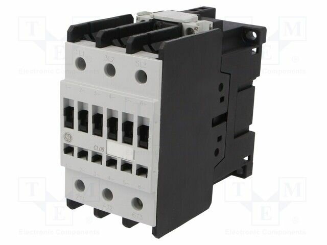 Контактор CL06A300M6. 3-полюсный; NO x3, 50А, Кат: 24V50/60Hz, 22кВт.