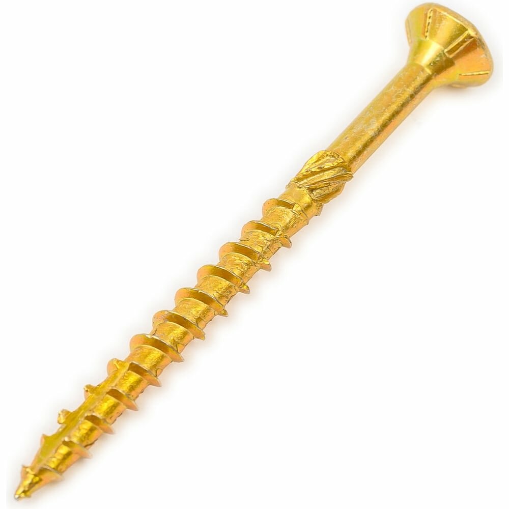 Шуруп конструкционный европартнер для дерева с фрезой, потай, ж/п Torx 15 3,5x45 + бита (200 шт.) B3 0016
