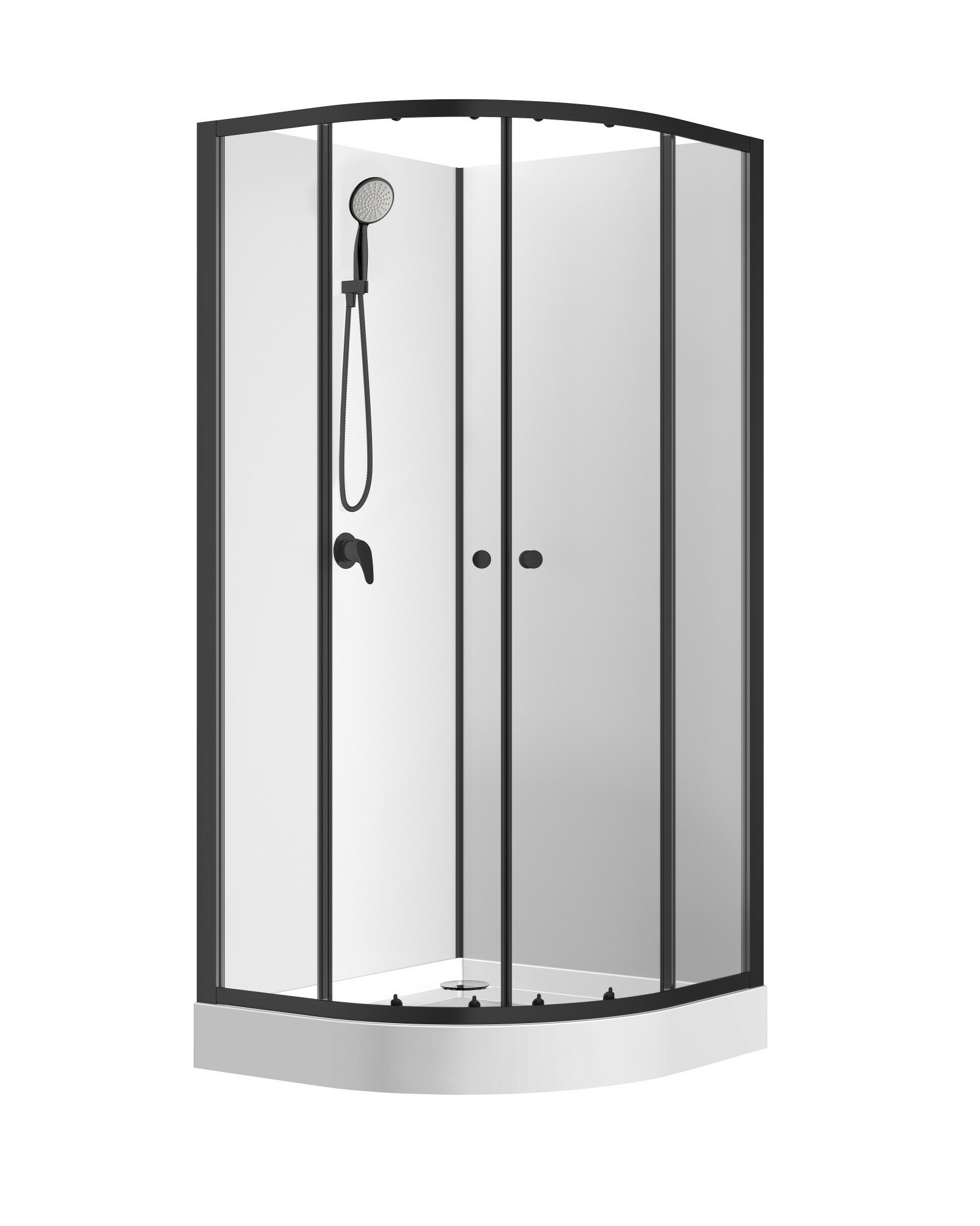 Душевая кабина Loranto NEO 90x90 поддон 15см. Прозрачное закаленное стекло CS-21800