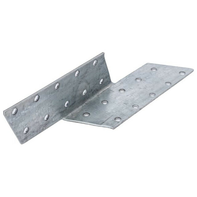 Держатель балки левый 170х40 мм для крепления металлоконструкций и деревянных элементов