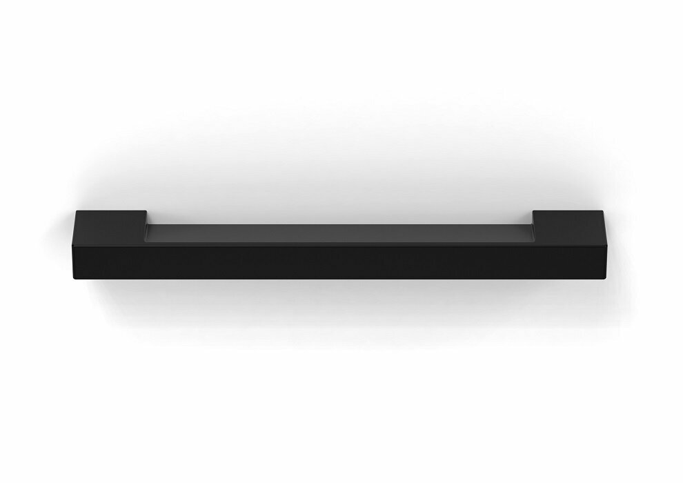 Ручка скоба модерн COLOMBO DESIGN F134E-NM матовый черный 128 мм