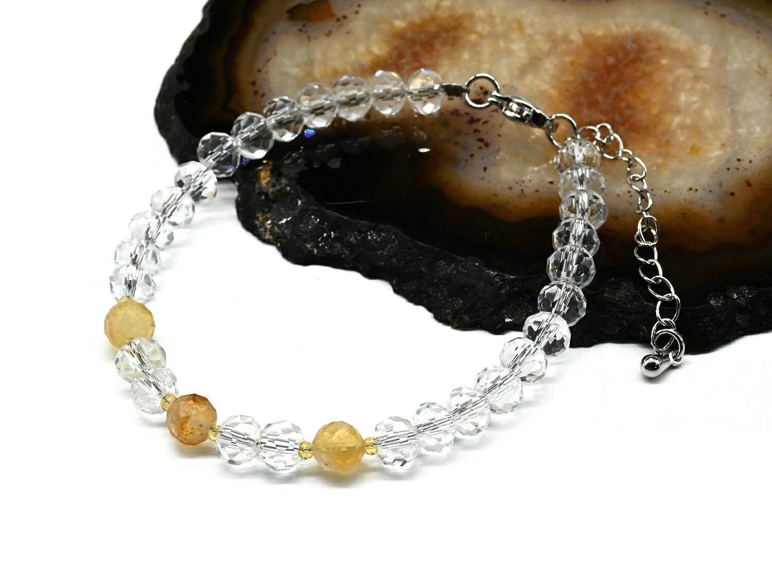 Браслет, цитрин