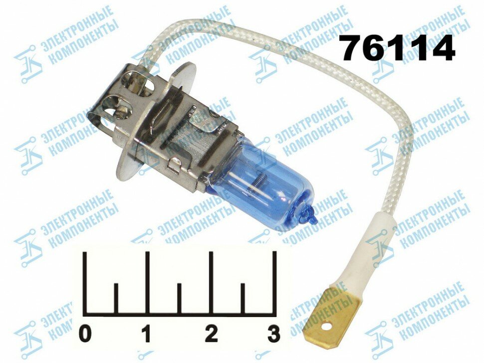 Лампа 12V 55W H3 LEDO AGH3XV