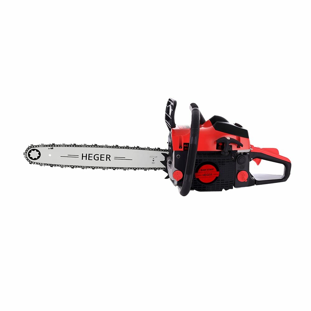 Бензопила FoxWeld HEGER 345/16, антивибрационная система, 2,7 л. с, 40 см