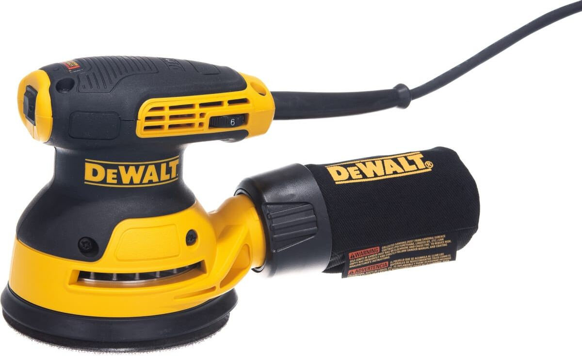 Эксцентриковая шлифмашина DWE6423-QS D125мм