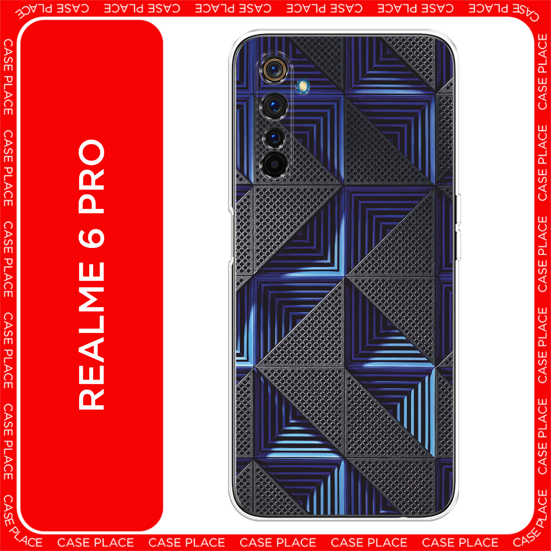 Чехол на Realme 6 Pro / Реалми 6 Про с принтом IBM