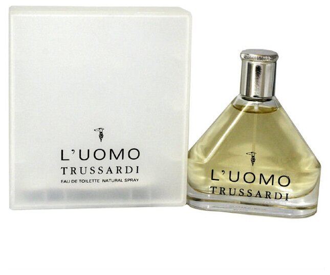 Туалетная вода Trussardi "L'Uomo", мужская, древесные фужерные ноты, 100мл