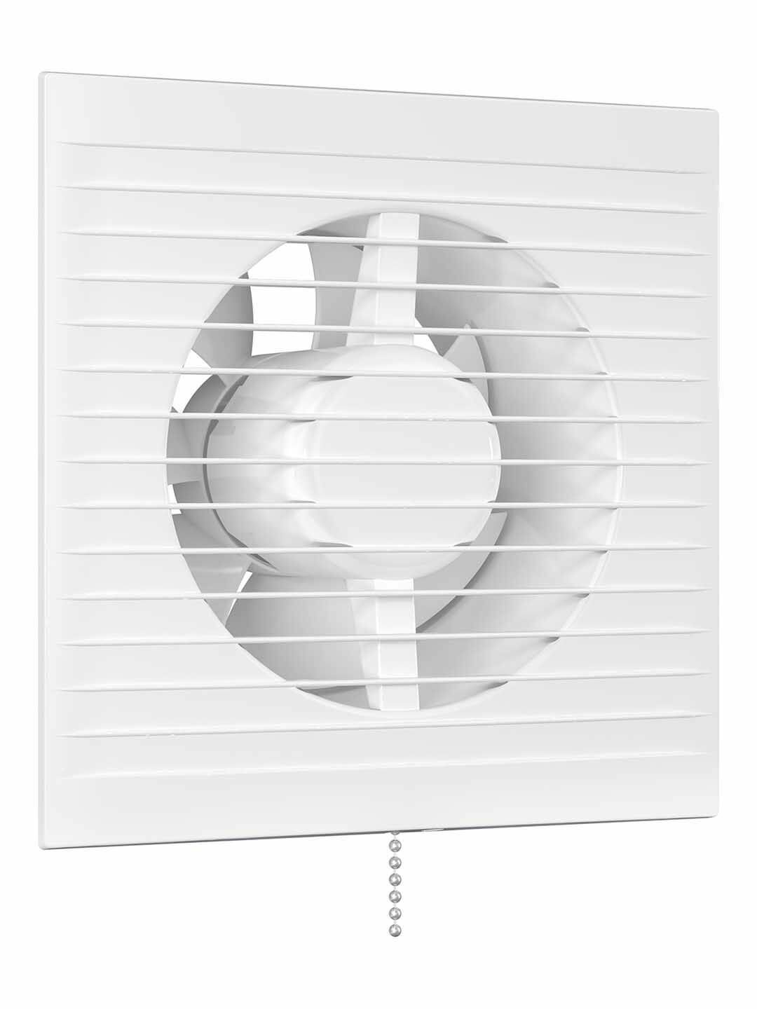 Вытяжной вентилятор 150 с выключателем Auramax A 6-02, белый