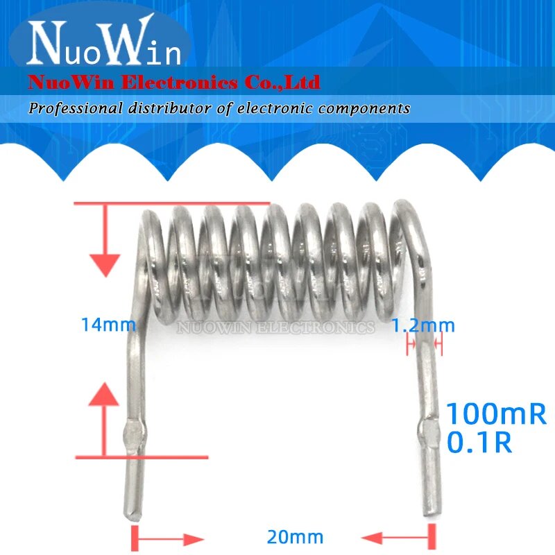 Спираль Constantan 100mR, 20mm, 1.2mm