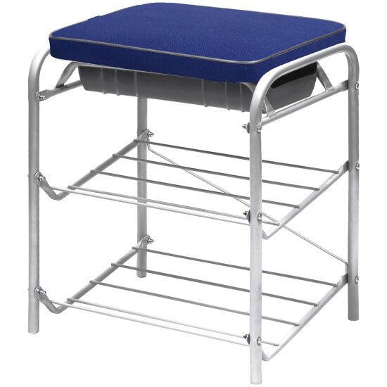 Банкетка Nika НБ1/СН серо-синий