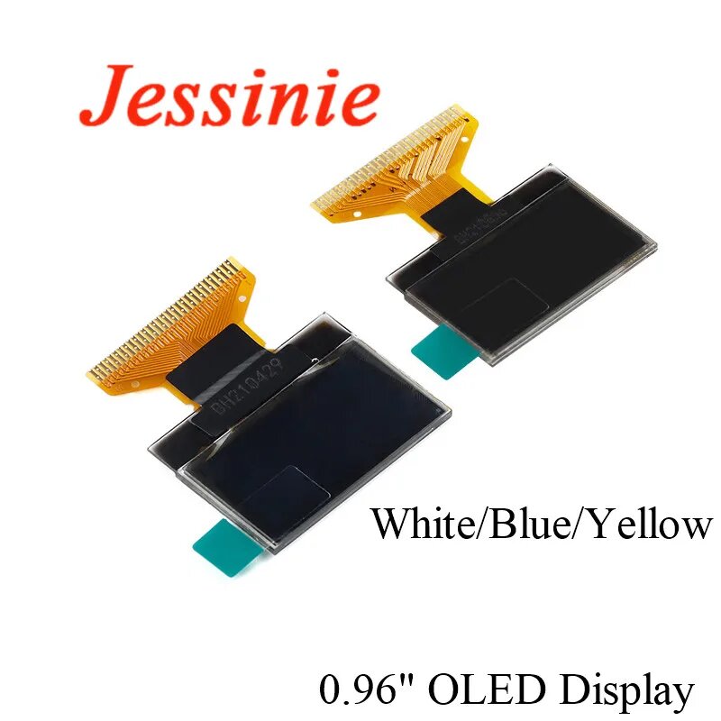 OLED-модуль 0,96 дюйма Jessinie, Цвет: SSD1315 Yellow-Blue