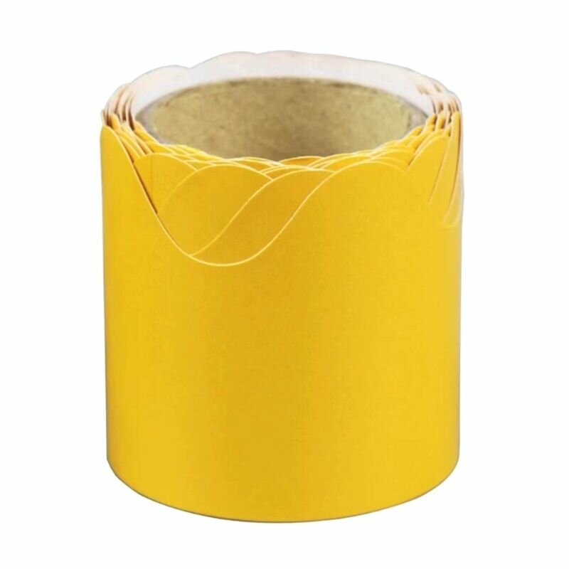 Декоративная бумага с меловой доской - желтый