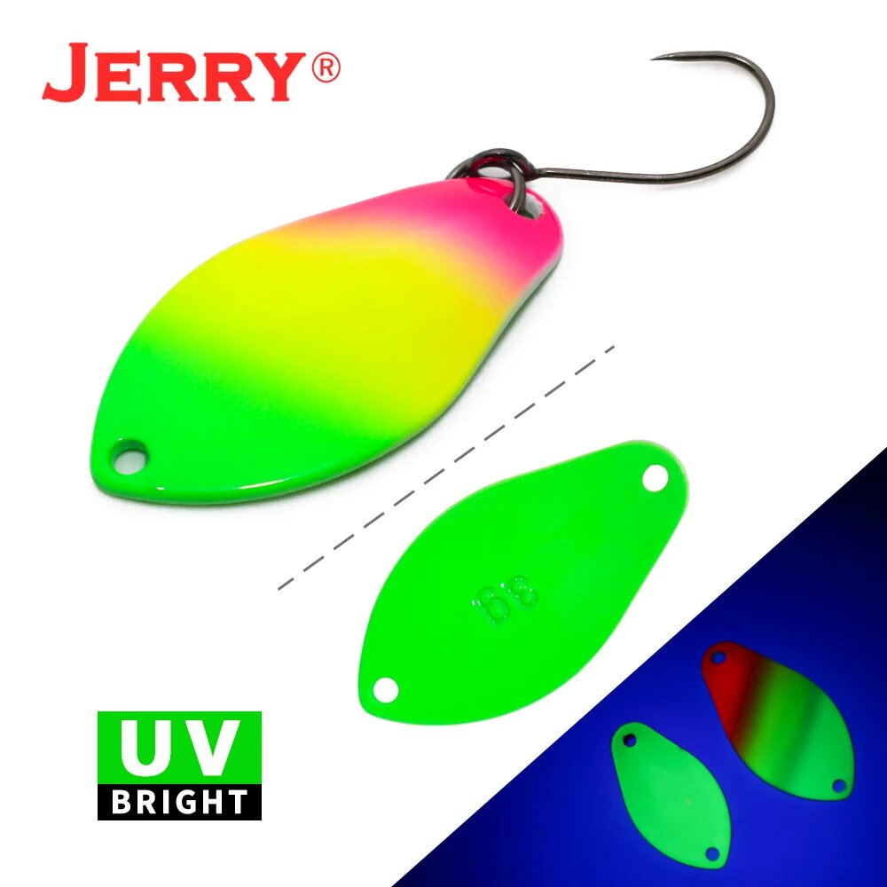Блесна Jerry Cassiopeia, Зеленый, T157, 2г