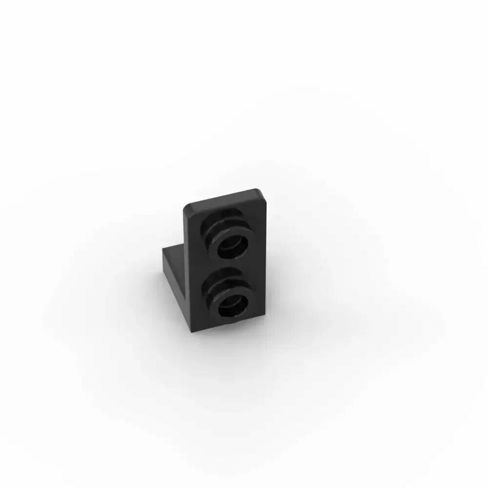 Черный кронштейн Lego 1x1-1x2 73825