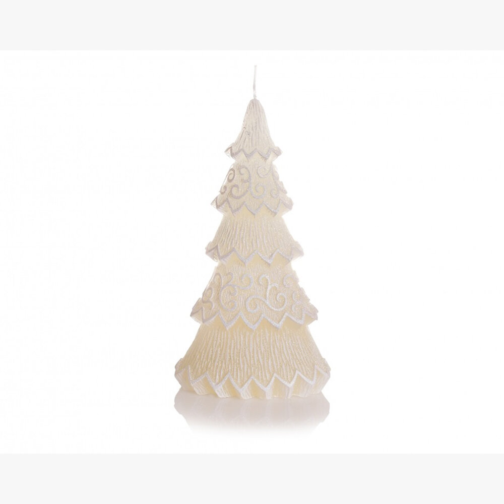 "BARTEK" Свеча Ароматизированная фигурка №2 7 х 7 х 16 см Ёлочка резная фигурка