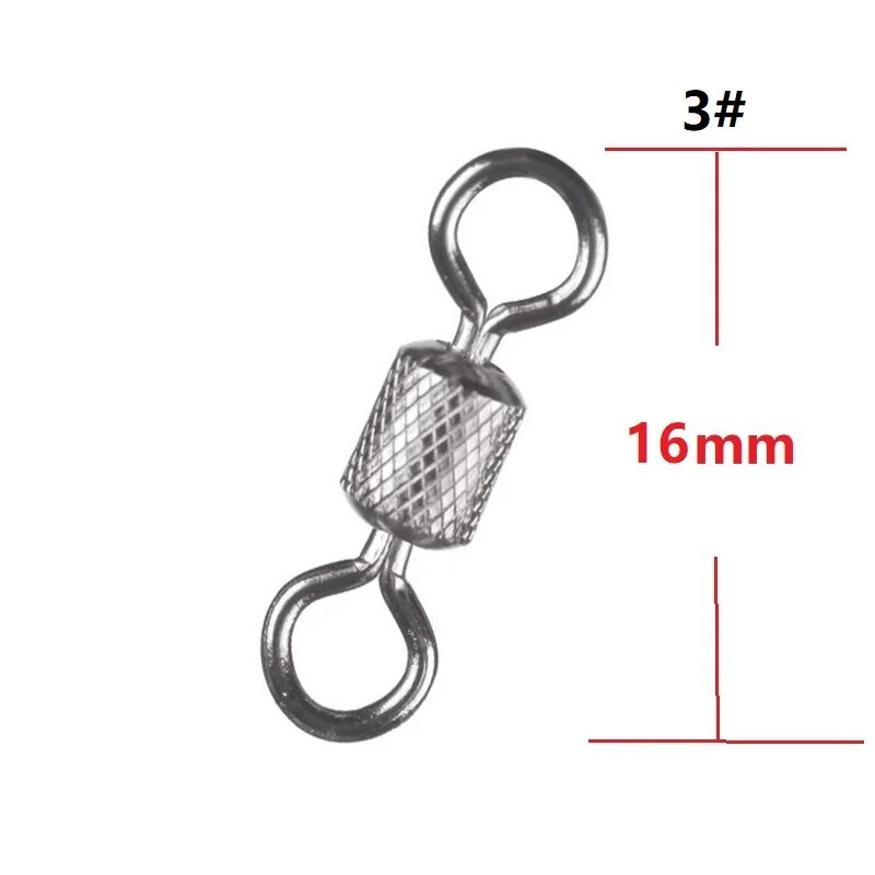 Рыболовные вертлюги 3#, 16mm