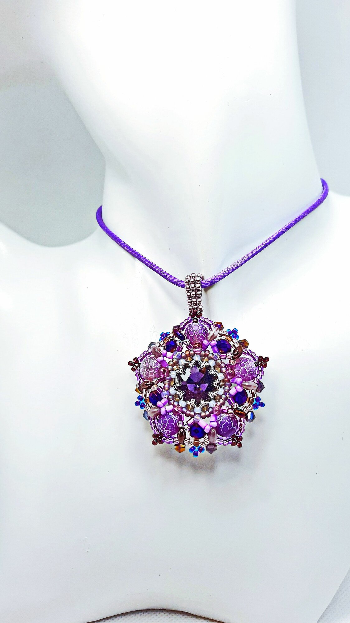 Подвеска, горный хрусталь